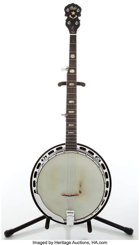 Circa 1979 Iida 5 String Banjo No Serial Number Musical Lot 84099 Heritage Auctions