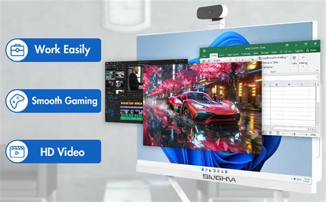 All In One Desktop Computer 24 I7 Quad Core 11 16GB RAM 512GB SSD Wireless Charging