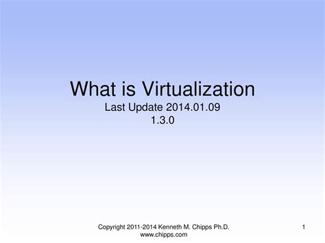 What Is Virtualization Last Update Ppt Download