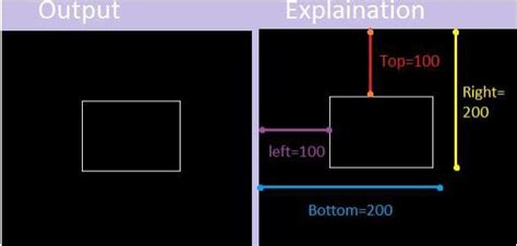 Education For All C Program To Draw A Rectangle In Graphics