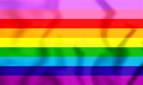 2017 Diversity Lgbt Flag Stock Illustration Illustration Of Cartoon