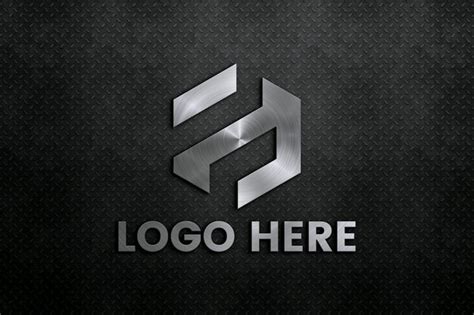 Premium Psd Logo Mockup Template