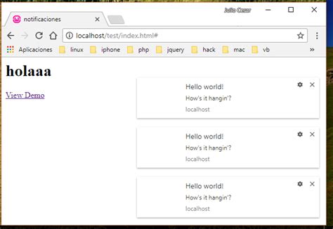 Jquery Problema Con Pushjs En Web Stack Overflow En Español