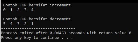 5 BELAJAR LOOPING Perulangan C