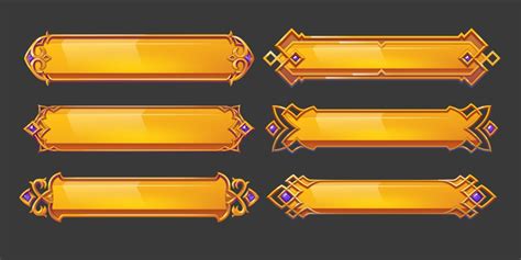 Medieval Button Vector Art Png Images Free Download On Pngtree