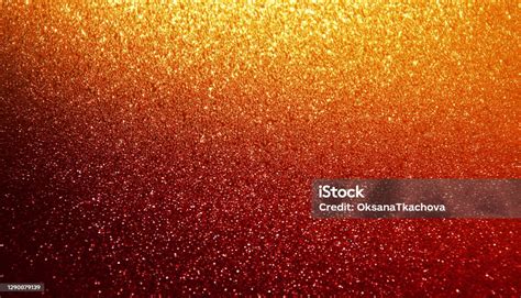 반짝이는 빨간색과 노란색 글리터 그라데이션 텍스처 배경 0명에 대한 스톡 사진 및 기타 이미지 0명 공휴일 금 금속 Istock