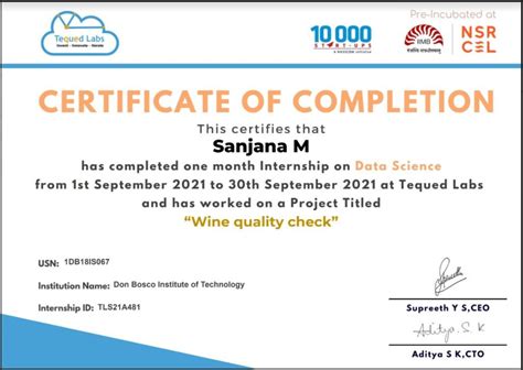 Connections Internship Datascience Intern Sanjana M