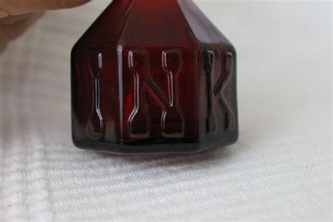Wheaton NJ Ruby Red Ink Bottle Vase Etsy Bottle Vase Ruby Red Red Ink