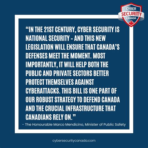 Cyber Security Canada On Linkedin Cybersecurity Cyberact Billc26 Cybersecuritycanada
