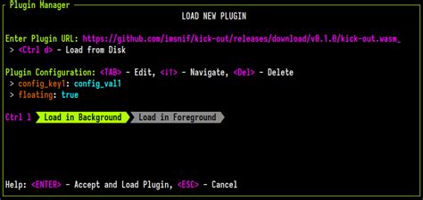 Loading Plugins Zellij User Guide