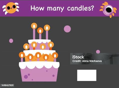 얼마나 많은 촛불 할로윈 귀여운 인쇄 가능한 교육 게임 퍼즐 미로 초등학교 유치원 퀴즈 페이지 워크시트 거미 만화 캐릭터 0명에