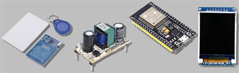 ESP Com RFID Display E Mini Fonte Fernando K Tecnologia