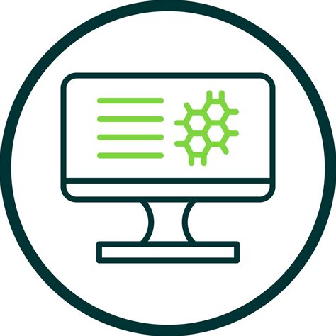 Bioinformatics Vector Icon Design 15318308 Vector Art At Vecteezy