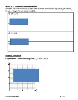 Arithmetic And Geometric Sequences Lesson By Justin OBrien TpT