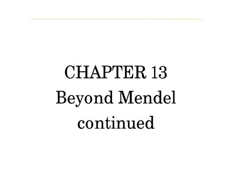 CHAPTER 1 Genetics An Introduction