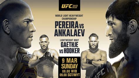 Sedang Tayang Live Streaming Ufc 313 Pereira Vs Ankalaev Simak Cara