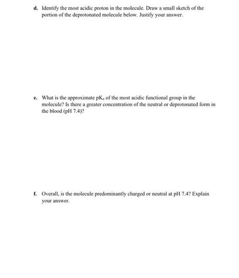 Solved 3 The Molecule Shown Below Is Related To The Opioid