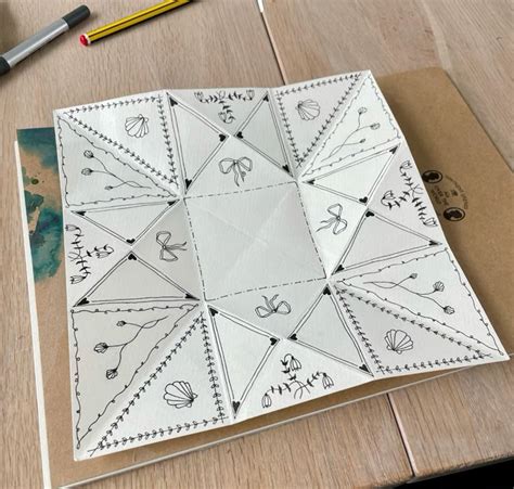 Create A Victorian Puzzle Purse Fødselsdagskort Bricolage Artesanato