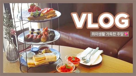 취미생활 가득한 주말 브이로그 Youtube