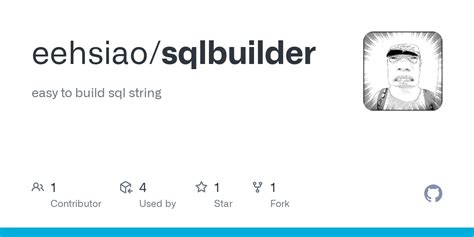 Github Eehsiaosqlbuilder Easy To Build Sql String