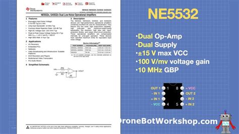 Op Amps Analog Building Blocks Dronebot Workshop