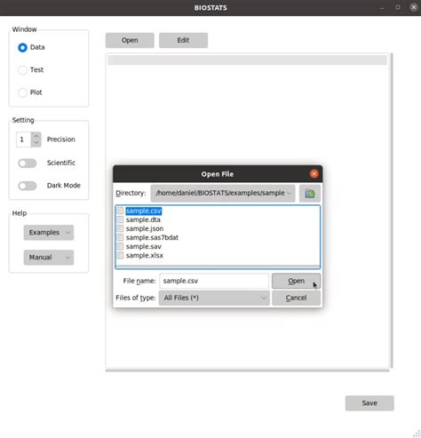 Handle Data — Biostats 0 1 2 Documentation