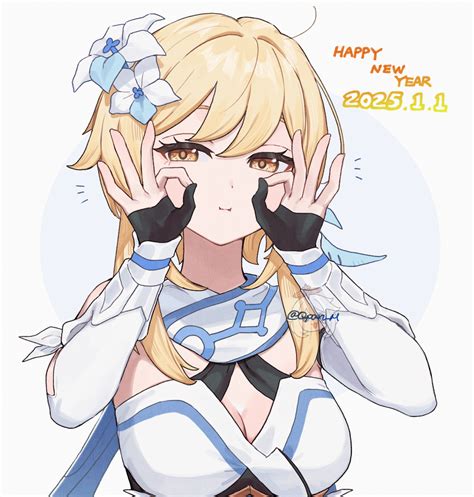 Lumine Genshin Impact Drawn By Q Oshikuraq Danbooru