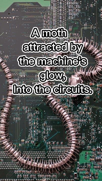 😳worlds First Computer Bug💥 Youtube