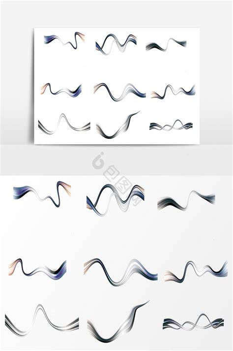 波浪线画册 波浪线画册设计 包图网