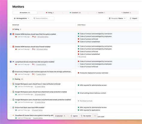 Monitor Table Bulk Actions Toolbar By Usrnk1 On Dribbble