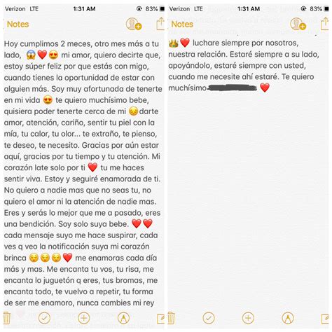 Carta Para Mi Novio Nisu
