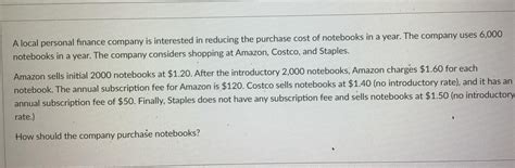 Solved 3 Consider The Notebook Problem Statement And The