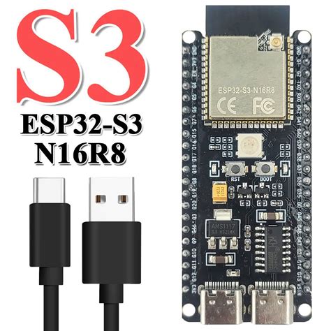 Jual Jennaira Esp32 S3 Devkitc 1 Development Board Bt 24g Wifi Module For Arduino 8mb Psram