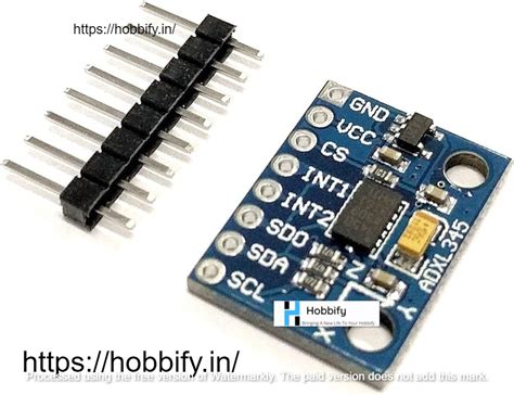adxl345 triple axis linear accelerometer hobbify