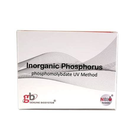 Rapid And Accurate Result Inorganic Phosphorus Kit At Best Price In Chennai Genuine Biosystem
