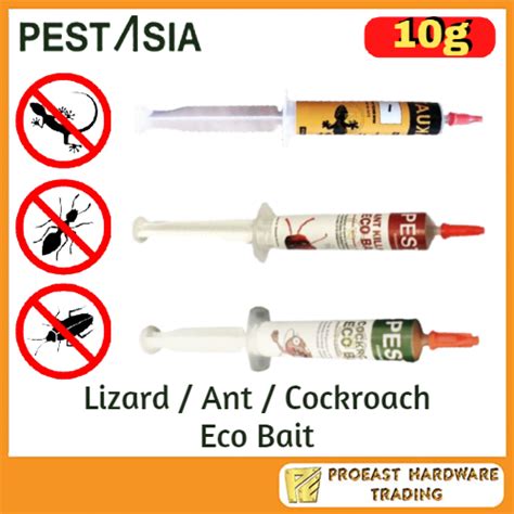 Pest Asia Lizard Cockroach Ant Eco Bait 10g Lizard Cockroach