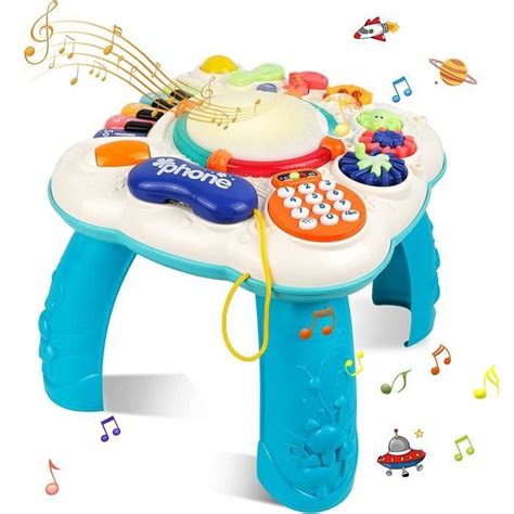 Table Détude Pour Bébé Table Dactivité Musicale Pour Enfants 36