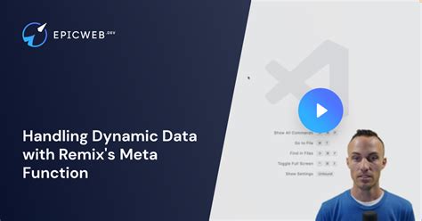 Handling Dynamic Data With Remixs Meta Function Epic Web Dev