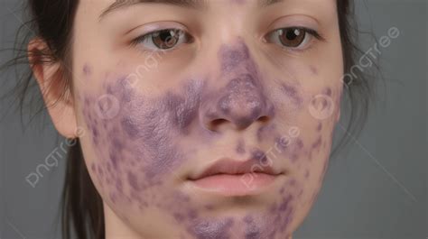 Purple Skin Condition