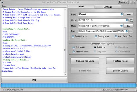 Xiaomi Redmi Plus FRP Lock Remove Done By Miracle FRP Tool GSM Forum