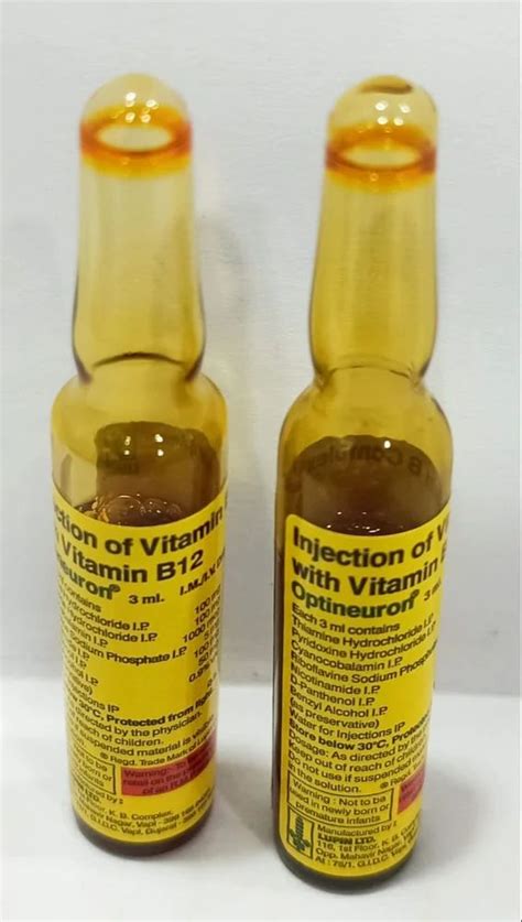 Polybion Injection 2 Ml Injection Of Vitamin B Complex With Vitamin B12 At Rs 62 Vial