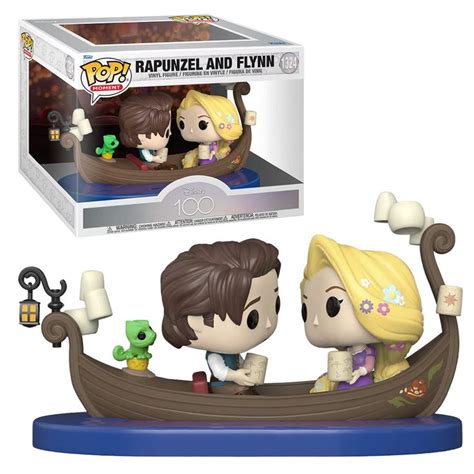 Funko Pop Moment Disney 100 Rapunzel And Flynn 1324 Funko Pop Toys