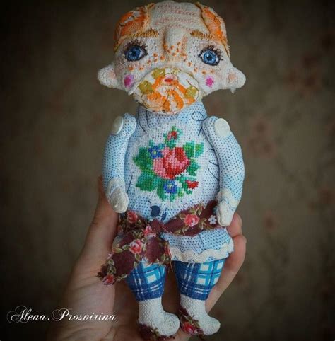 Выкройки уютных текстильных кукол от Зои Мисько Это интересно Все о куклах и игрушках Oytoy