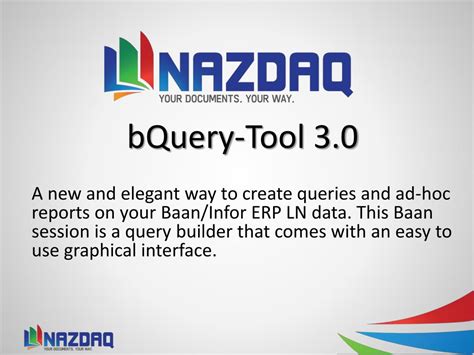 PPT BQuery Tool 3 0 PowerPoint Presentation Free Download ID 3819515