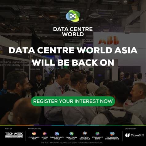 Data Centre World Asia On Linkedin Data Centre World Asia Will Return On 8 9 October 2025 At