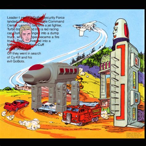 👾 Command Center Gobots・ 3d File For 3d Printing・cults