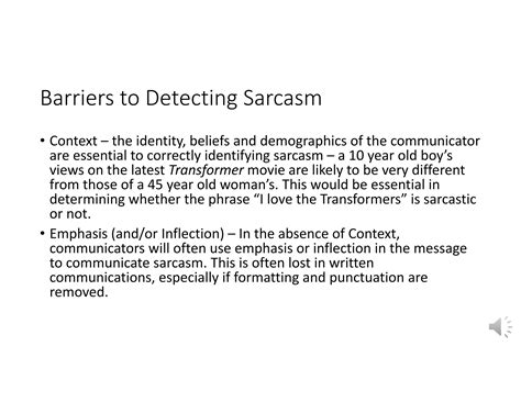Sarcasm Detection Slides Pdf