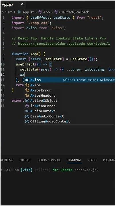 Re React Tip Handle Loading State Frontenddevelopment Codingtips Webdev Codingtips Youtube
