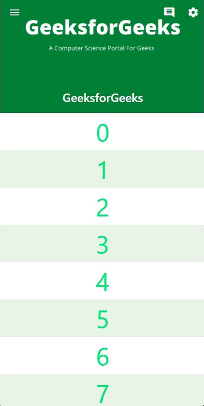 Flutter Sliverappbar Widget Geeksforgeeks