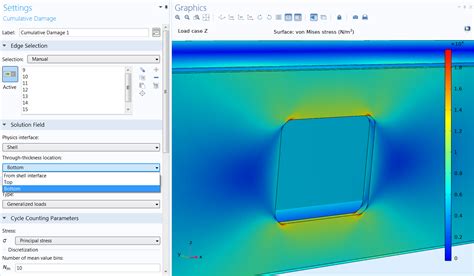 fatigue module updates comsol® 5 4 release highlights